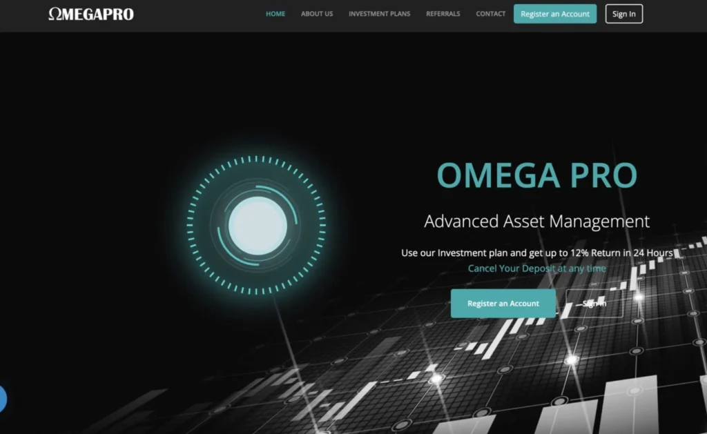 Avis sur OmegaPro, une arnaque